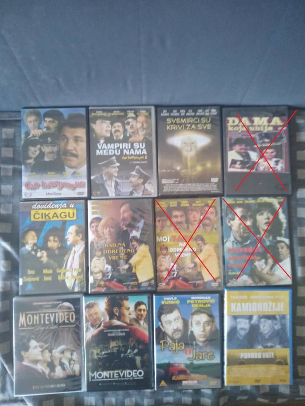 Kolekcija originalnih DVD izdanja domaćih filmova i serija - Filmovi