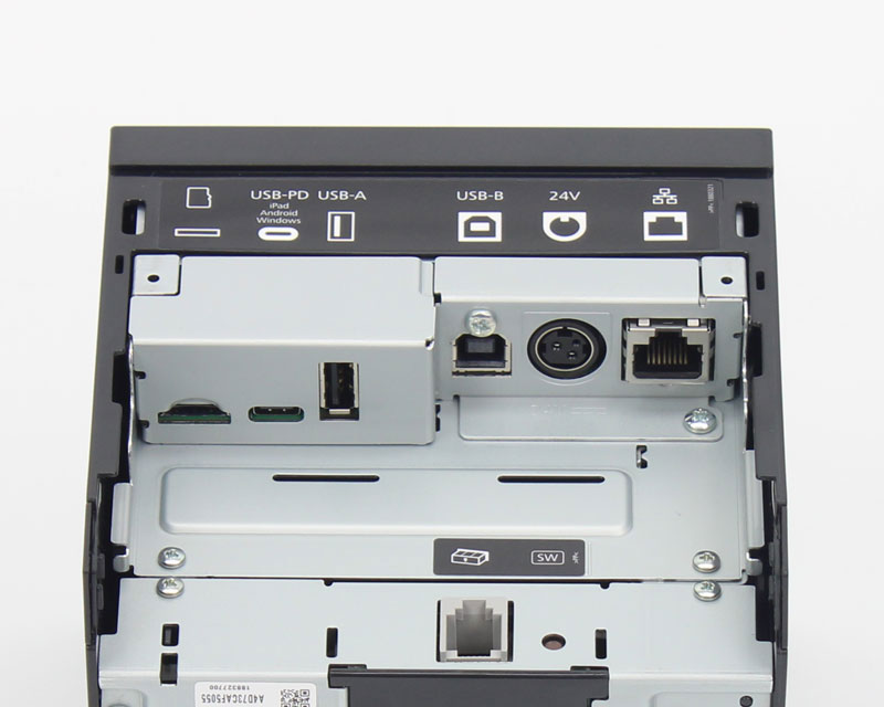 TM-M30III (112) Standard USB Tip-A/Tip-C PD tablet connection, Black