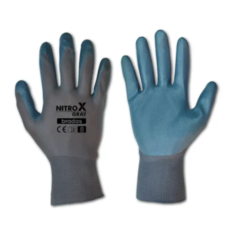 Bradas Zaštitne rukavice Nitrox RWNGY8, Sive