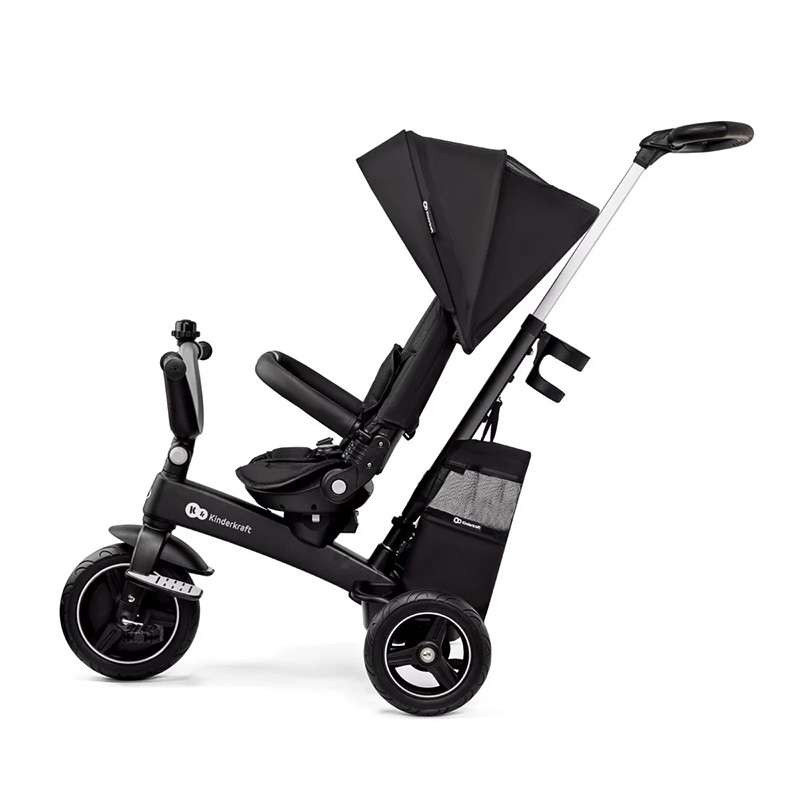 KINDERKRAFT TRICIKL EASY TWIST 2U1 BLACK