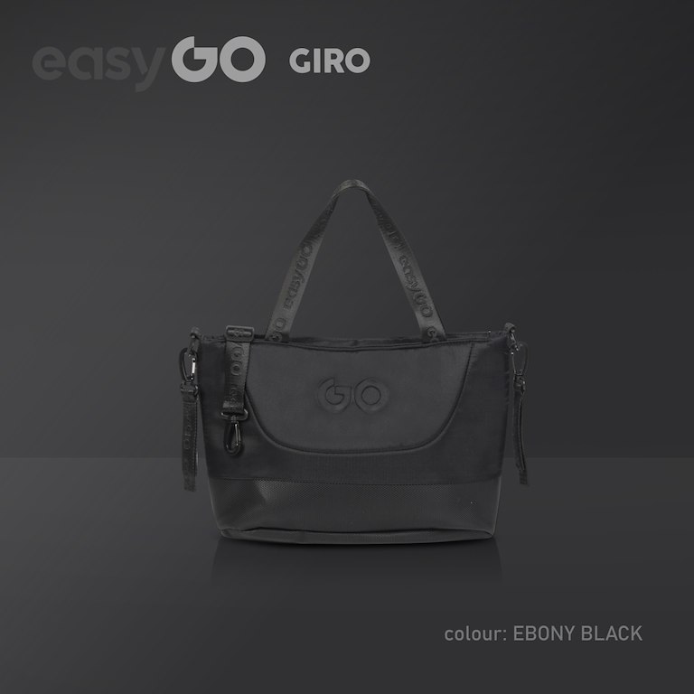 EUROCART EASY GO GIRO 2U1 KOLICA ZA BEBE EBONY BLACK