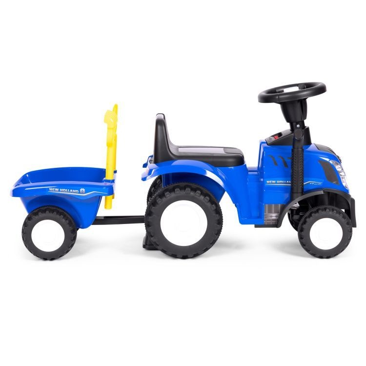 TRAKTOR SA PRIKOLICOM BLUE ECOTOYS