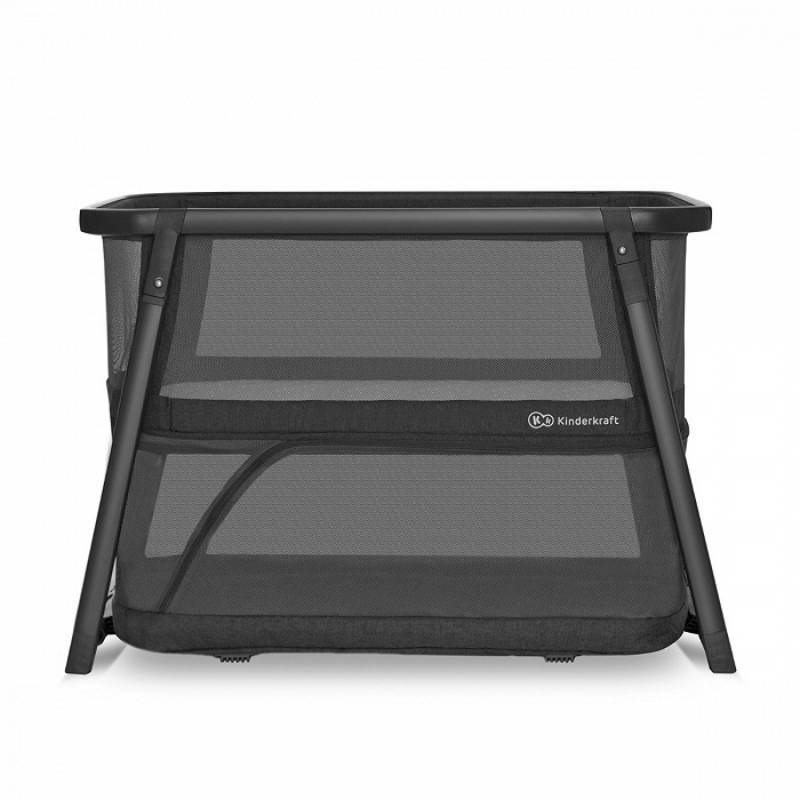 KINDERKRAFT prenosivi krevetac Sofi Plus Grey