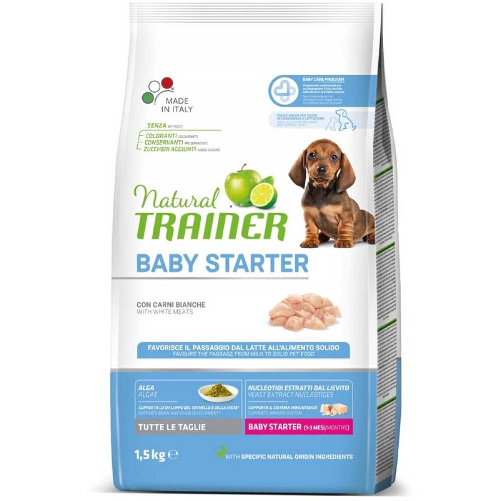 Trainer Natural hrana za pse Baby Starter - piletina i ćuretina 1.5kg