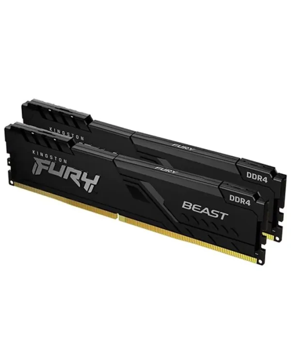 KINGSTON DIMM DDR4 16GB (2x8GB kit) 3200MTs KF432C16BBK216 Fury Beast Black