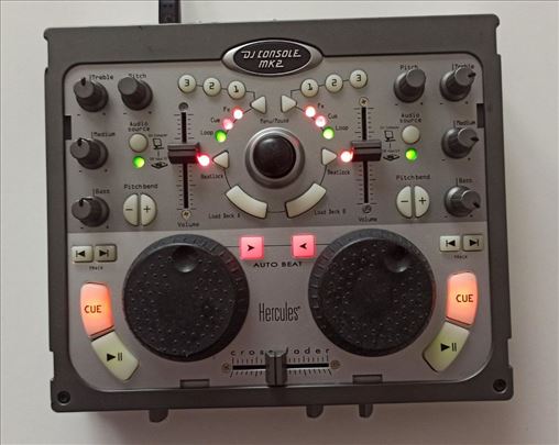 Hercules DJ Console MK2 - kompaktna DJ mikseta