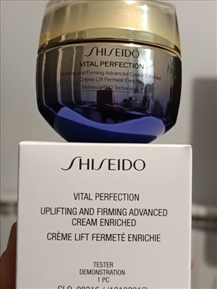 Shiseido vital perfection cream enriched tester 50