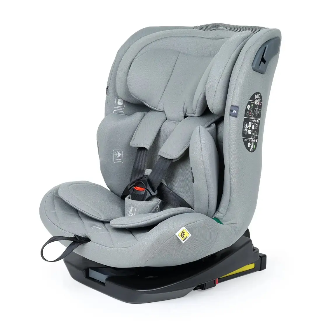 Jungle Auto sedište iMove R129, 40-150 cm, Isofix, Svetlosivo