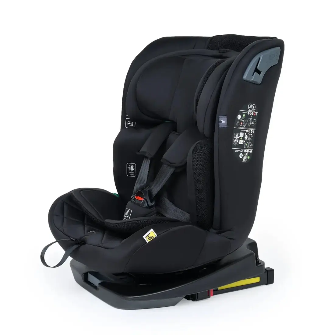Jungle Auto sedište iMove R129, 40-150 cm, Isofix, Crno