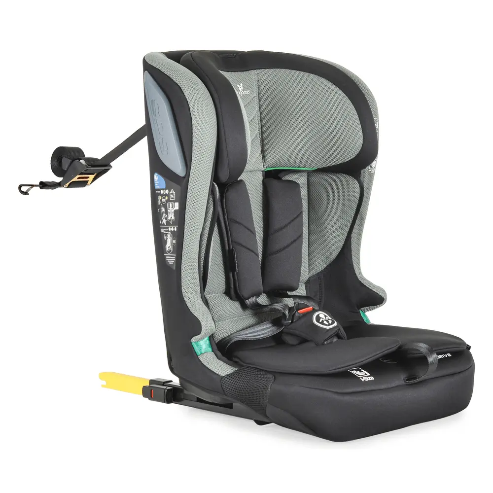 Cangaroo Auto sedište za decu iDrive 76-150cm, Isofix, Zeleno