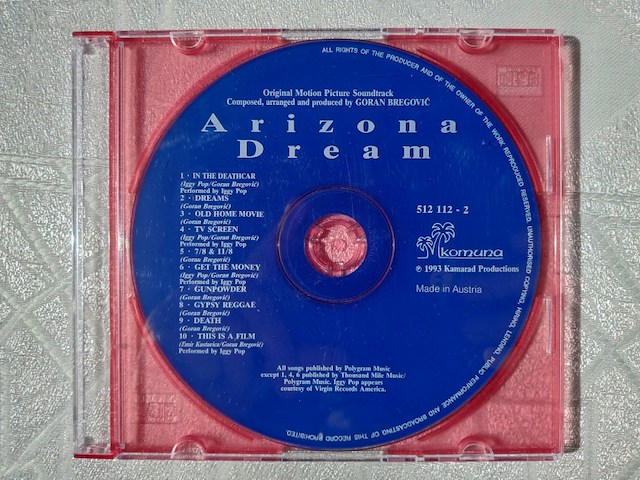 Goran Bregović – Arizona Dream (Soundtrack) CD