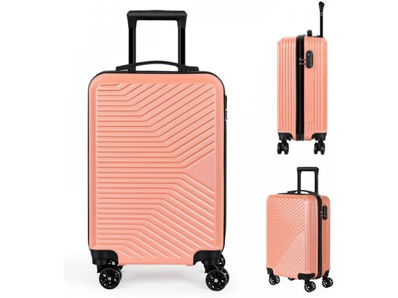 Kofer Travel kabinski roze EL 20