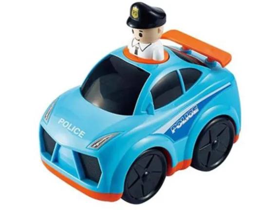 Infunbebe Igračka za bebe Press 'n Go police car