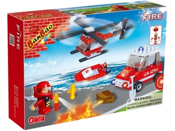 Ban Bao Set Vatrogasci 8129