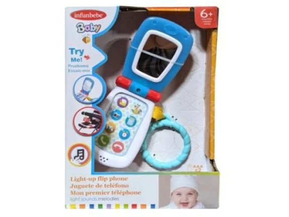 Infunbebe Igračka za bebe Moj prvi telefon 6m+