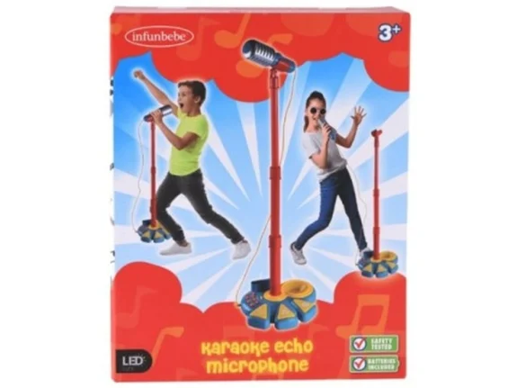 Infunbebe Igračka karaoke mikrofon (36M+)