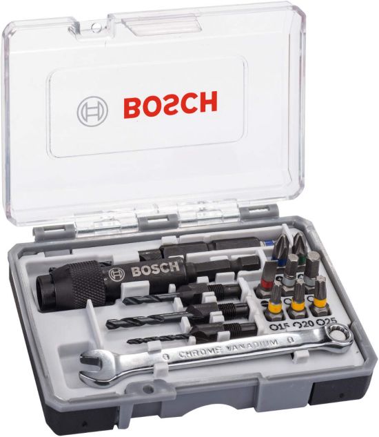Bosch 20-delni set bitova i burgija sa upuštačima (2607002786)