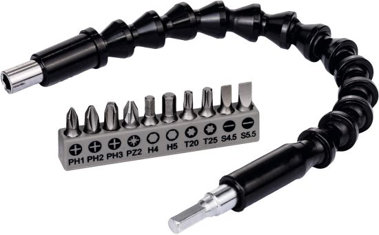 Bosch 11-delni set bitova sa metalnim fleksibilnim produžetkom 300mm (2608522377)