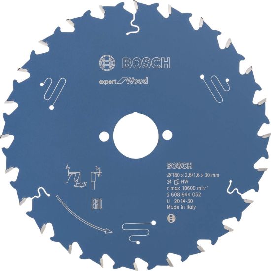 Bosch list kružne testere Expert for Wood 180 x 30 x 2,6 mm, 24 - 2608644032