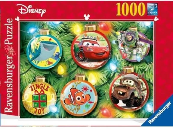 Ravensburger puzzle (slagalice) - Cars Novogodisnja edicija