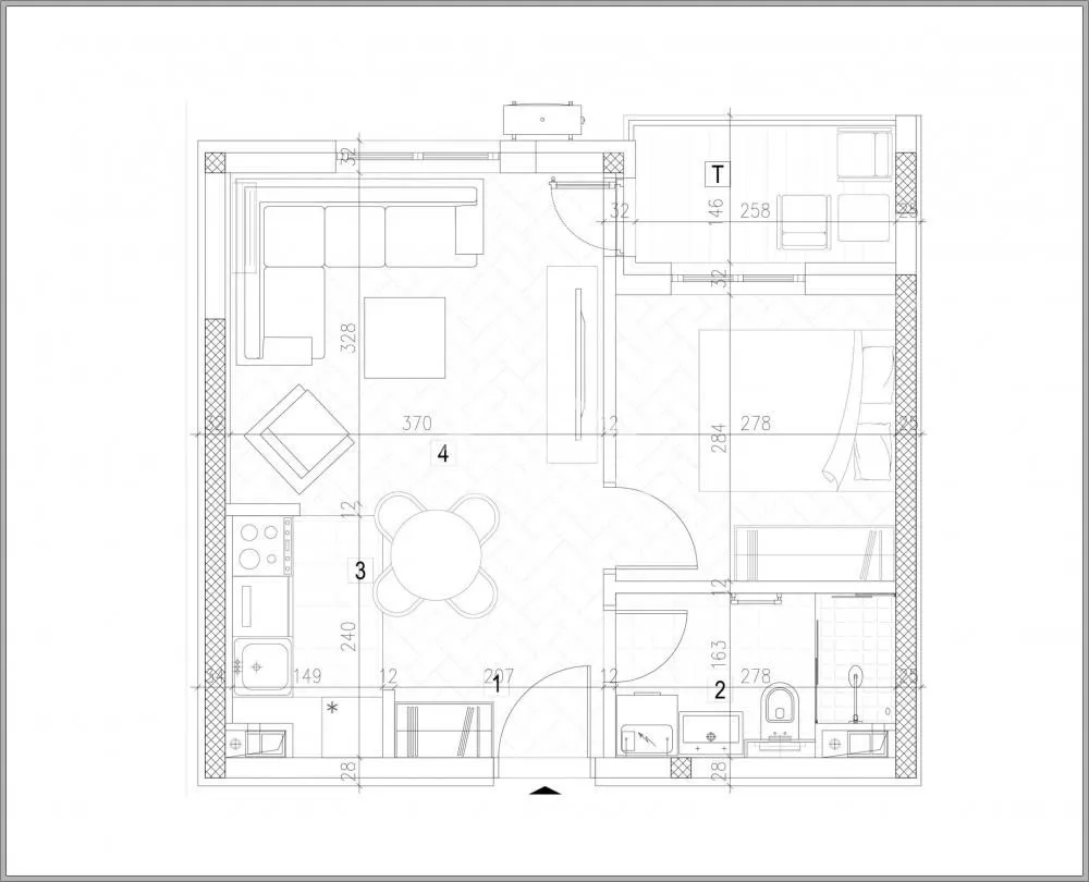 Prodaja, jednosoban stan, 37m2, Veliki Mokri Lug, Zvezdara, Beograd
