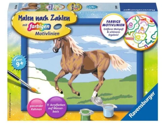 Ravensburger društvena igra - Konji bojanka