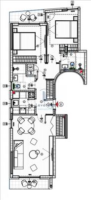 Novogradnja, Lekino brdo, 78m2, cena bez pdv-a