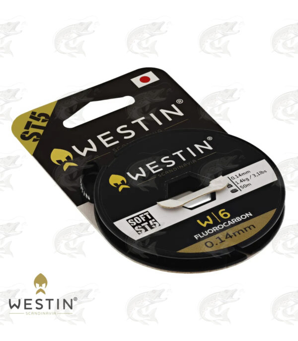 WESTIN W6 ST5 SOFT FLUOROCARBON 25m 0,44mm / 11,1kg