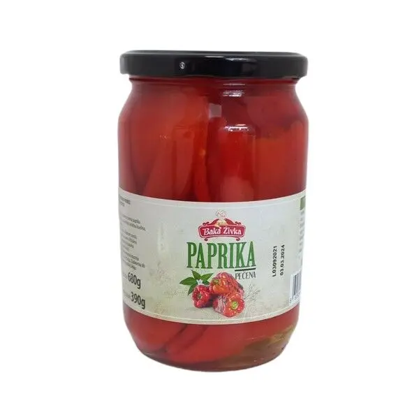 Baka Živka Pečena paprika, 680g