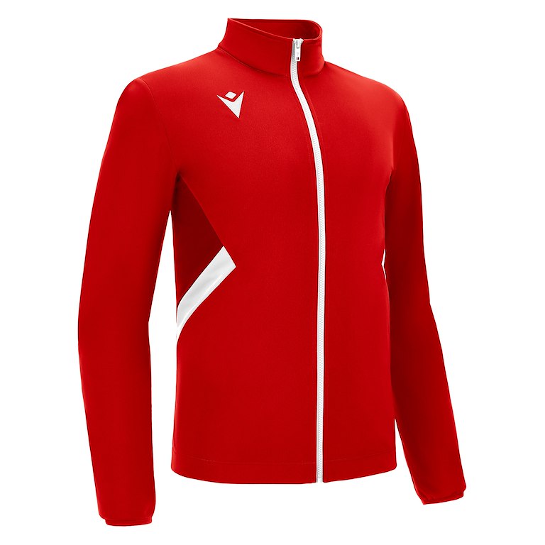 RAIJIN FULL LENGTH ZIP TOP RED/WHT,M