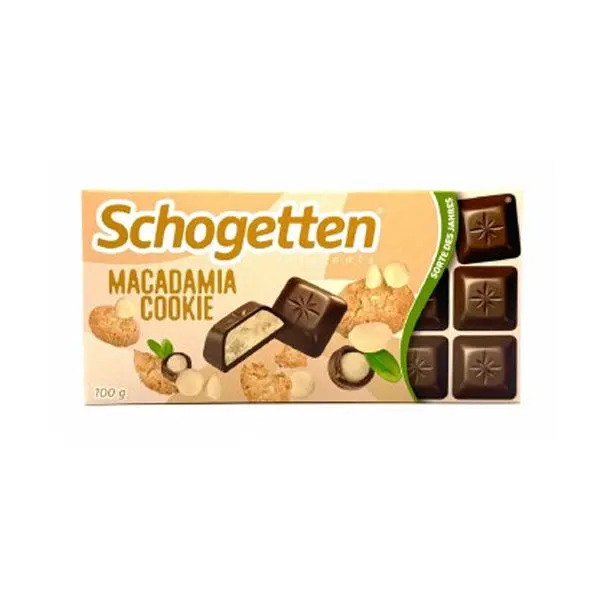 Schogetten Čokolada Macadamia cookie, 100g