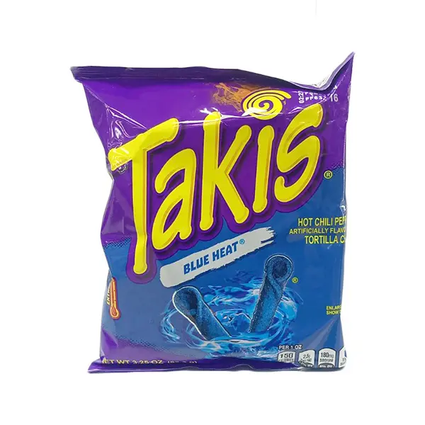 TAKIS Čips Blue Heat, 92.3g