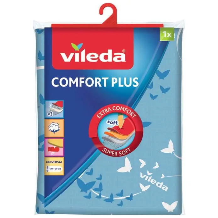 VILEDA Viva Comfort Plus navlaka za dasku za peglanje, Univerzalna, Plava