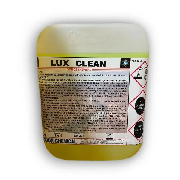 Condor Chemical Sredstvo za odmašćivanje Lux Clean, 5 L