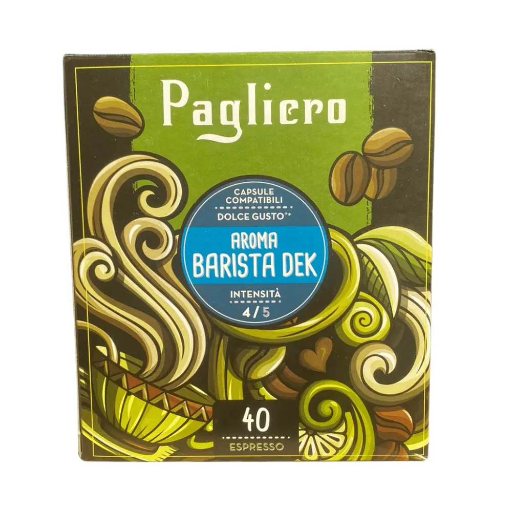 Pagliero Kapsule za kafu Dolce Gusto Barista Dek, 40 kapsula