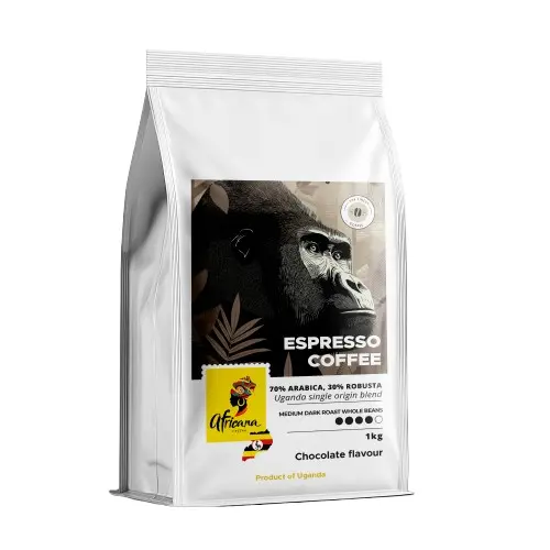 Africana Coffee Espresso kafa u zrnu Gorilla, 1kg