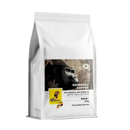 Africana Coffee Espresso kafa u zrnu Gorilla, 200g