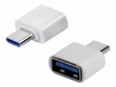 GIGATECH USB-C na USB adapter beli