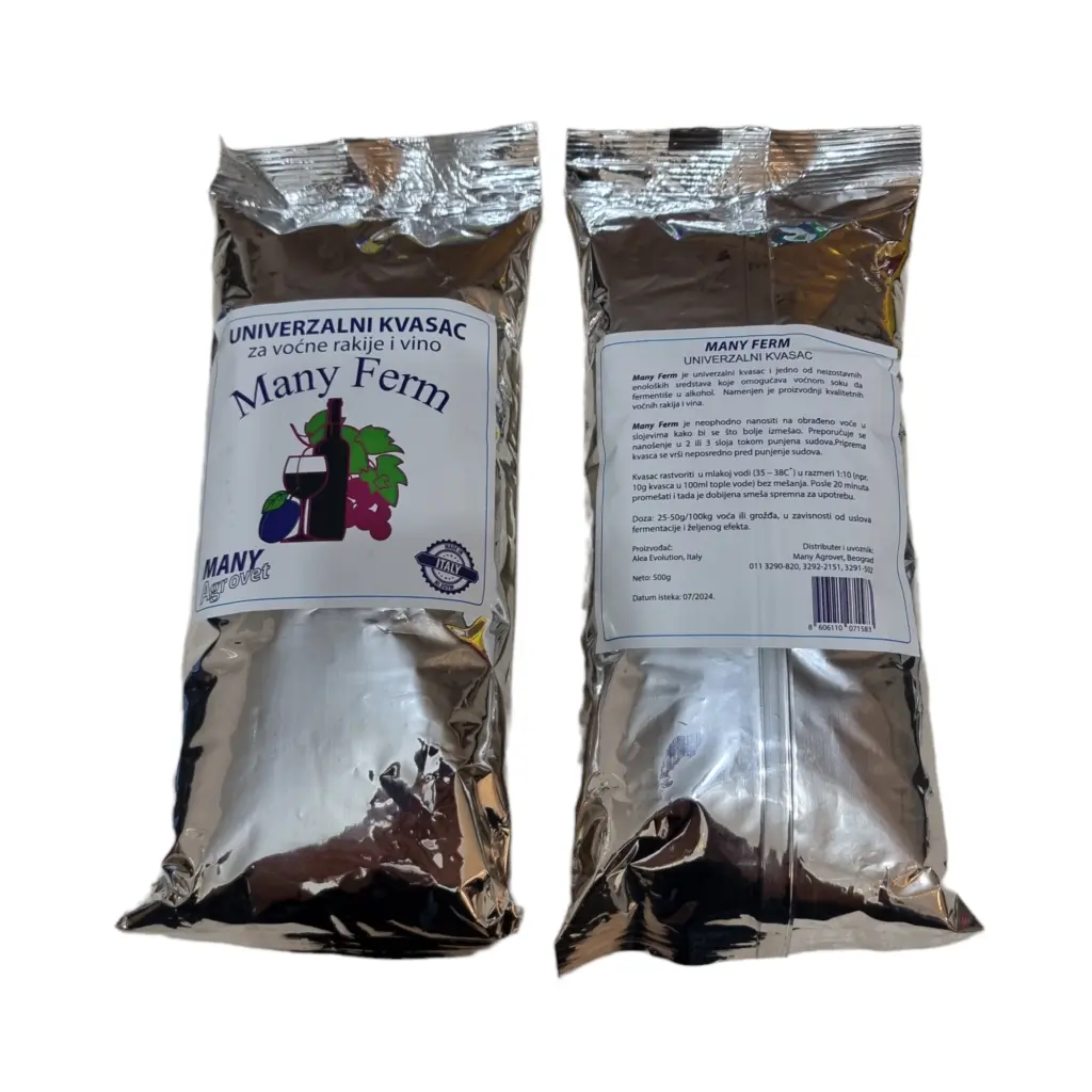 Many Agrovet Univerzalni kvasac Ferm, 500g