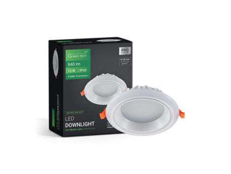 GREENTECH LED ugradni spot 12W 3CCT (DW-R03-12W-3CCT)