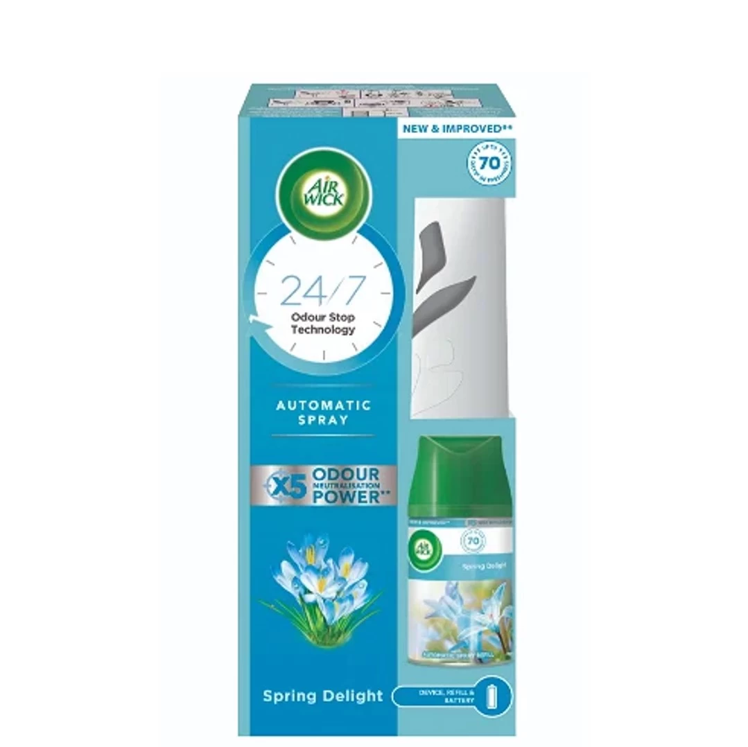 AIRWICK FRESHMATIC KOMPLET 250ML PURE ČARI PROLEĆA