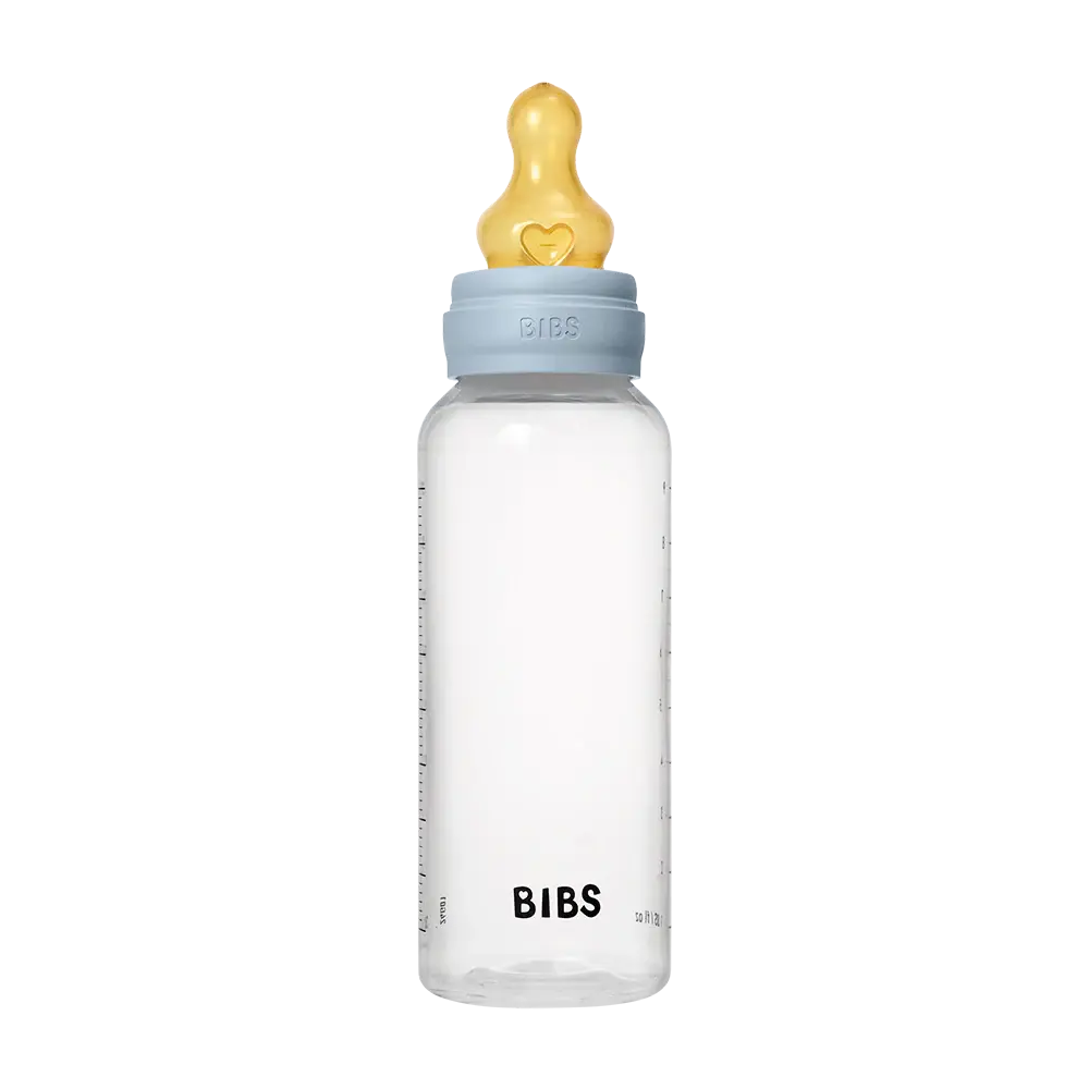 BIBS Flašica sa srednjim protokom, 270ml, Plava