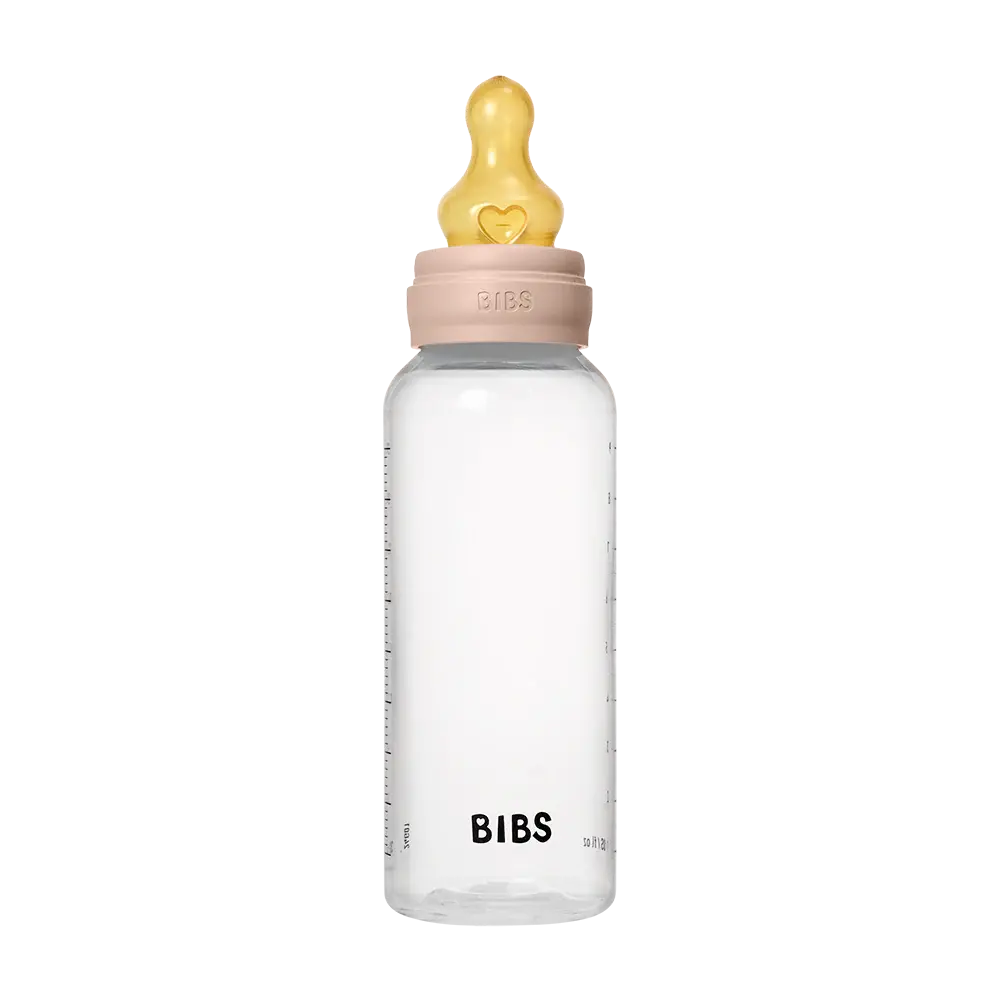 BIBS Flašica sa srednjim protokom, 270ml, Roze