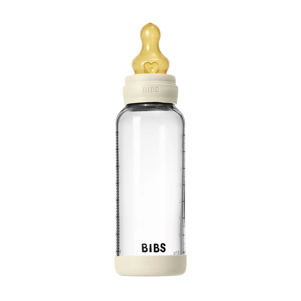 Bibs Flašica za bebe, 240ml, Bež