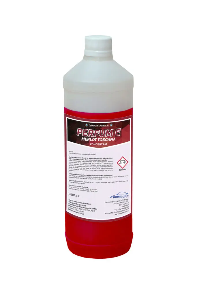 Condor Chemical Koncentrat parfema za automobil Merlot Toscana, 1 l