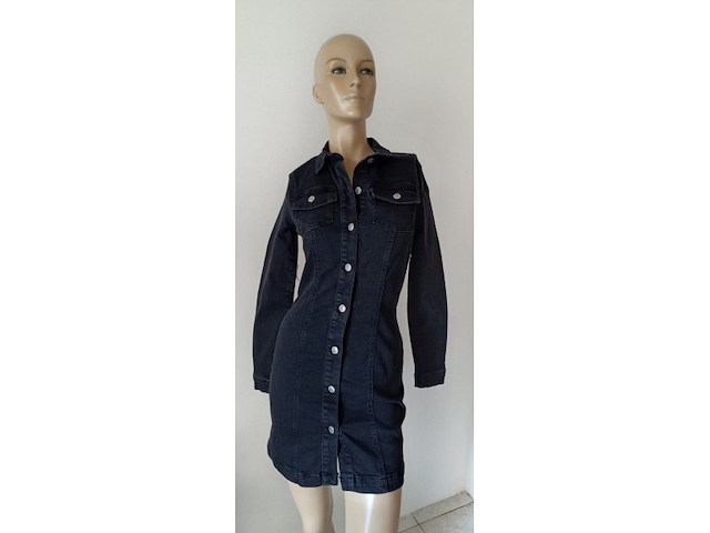 Denim CO crna haljina vel.36