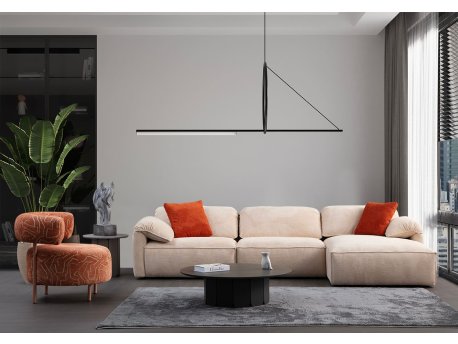 Atelier del Sofa Ugaona sofa Flamingo Corner 5 (L1+O1+Chlr)
