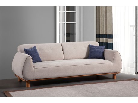 Atelier del Sofa Sofa sa 3 sedišta Drop 3 Seater White