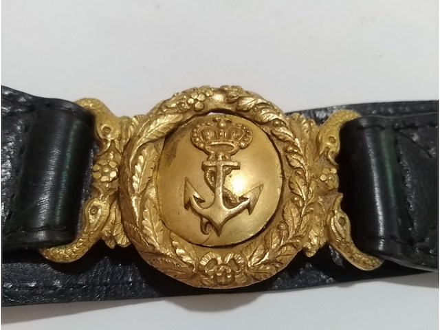 1800` British Navy two piece belt