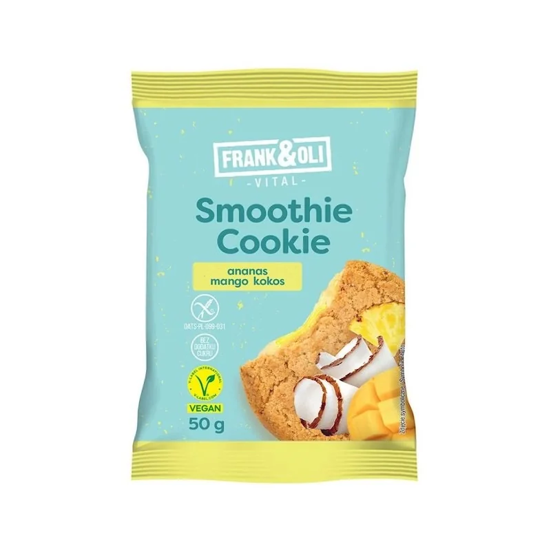 Smoothie Cookie Pineapple, Coconut & Mango 50g